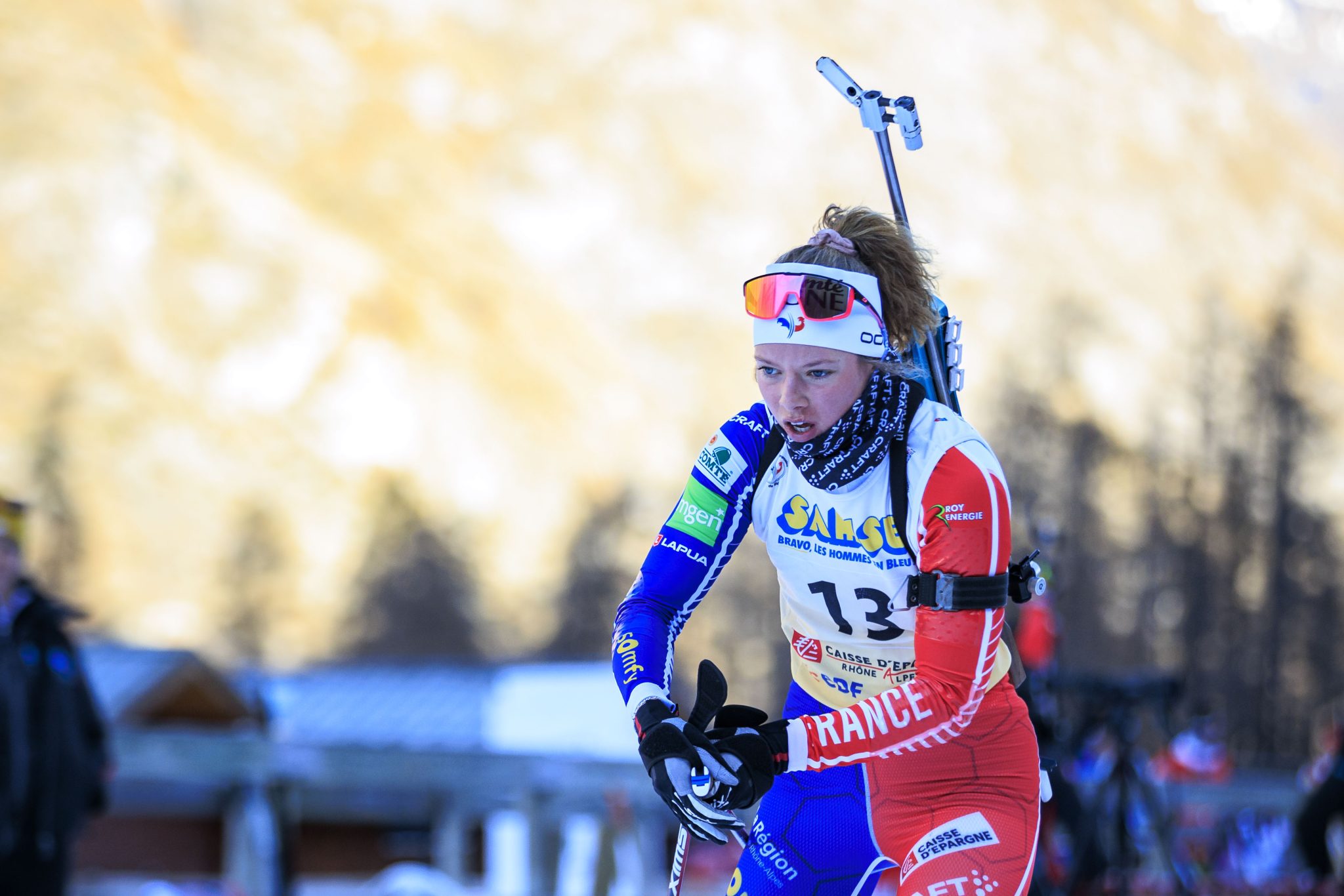 Les Tuffes - Le sprint dames pour Coralie Langel - Biathlon Live